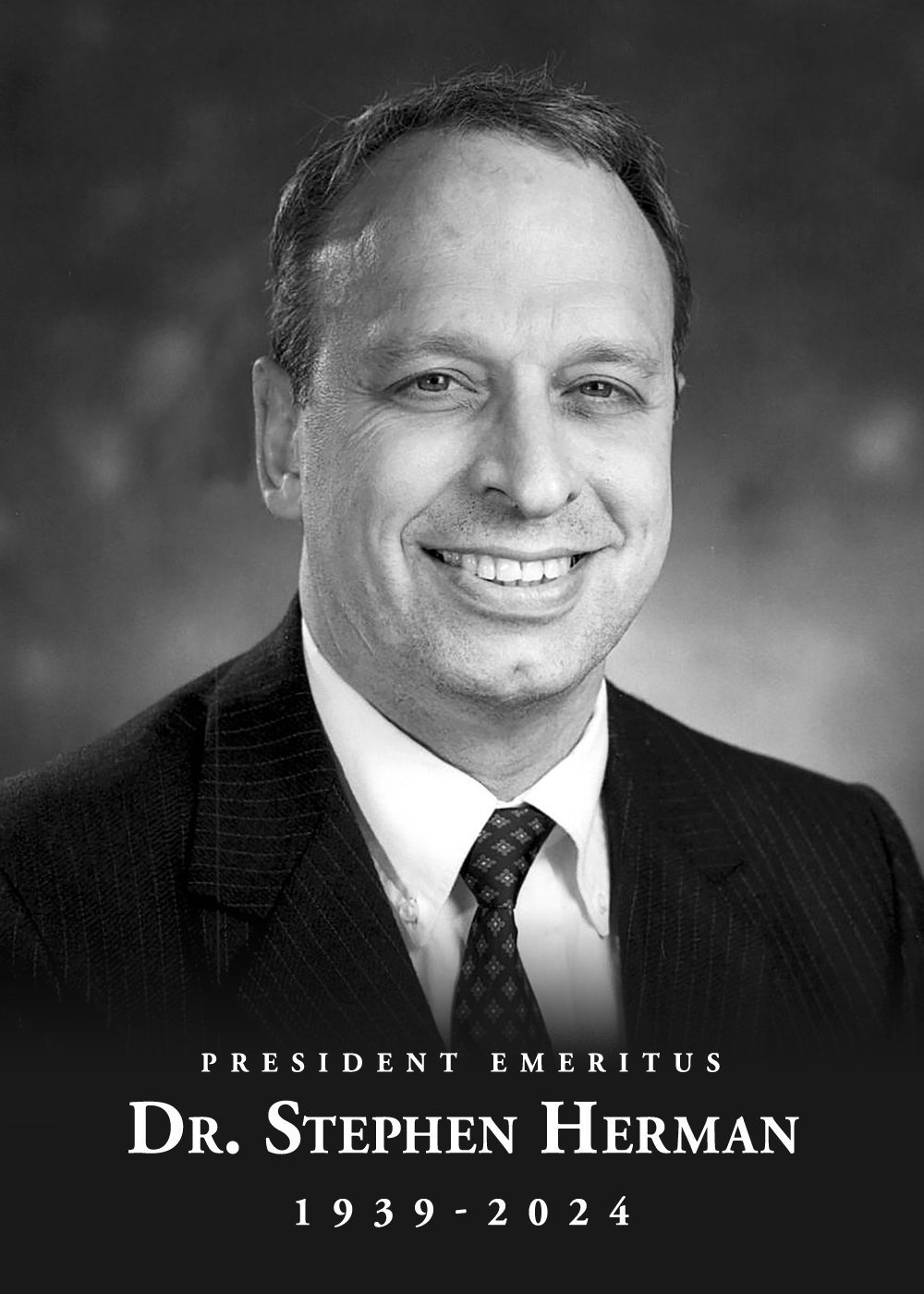 News Herman Gc President Emeritus Dies - Garrett College