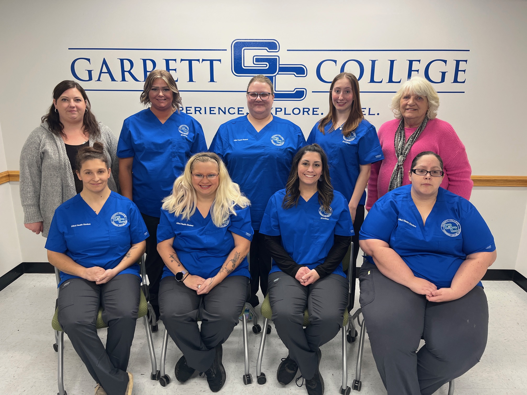 News Gc Students Complete Phlebotomy Class Hours - Garrett College