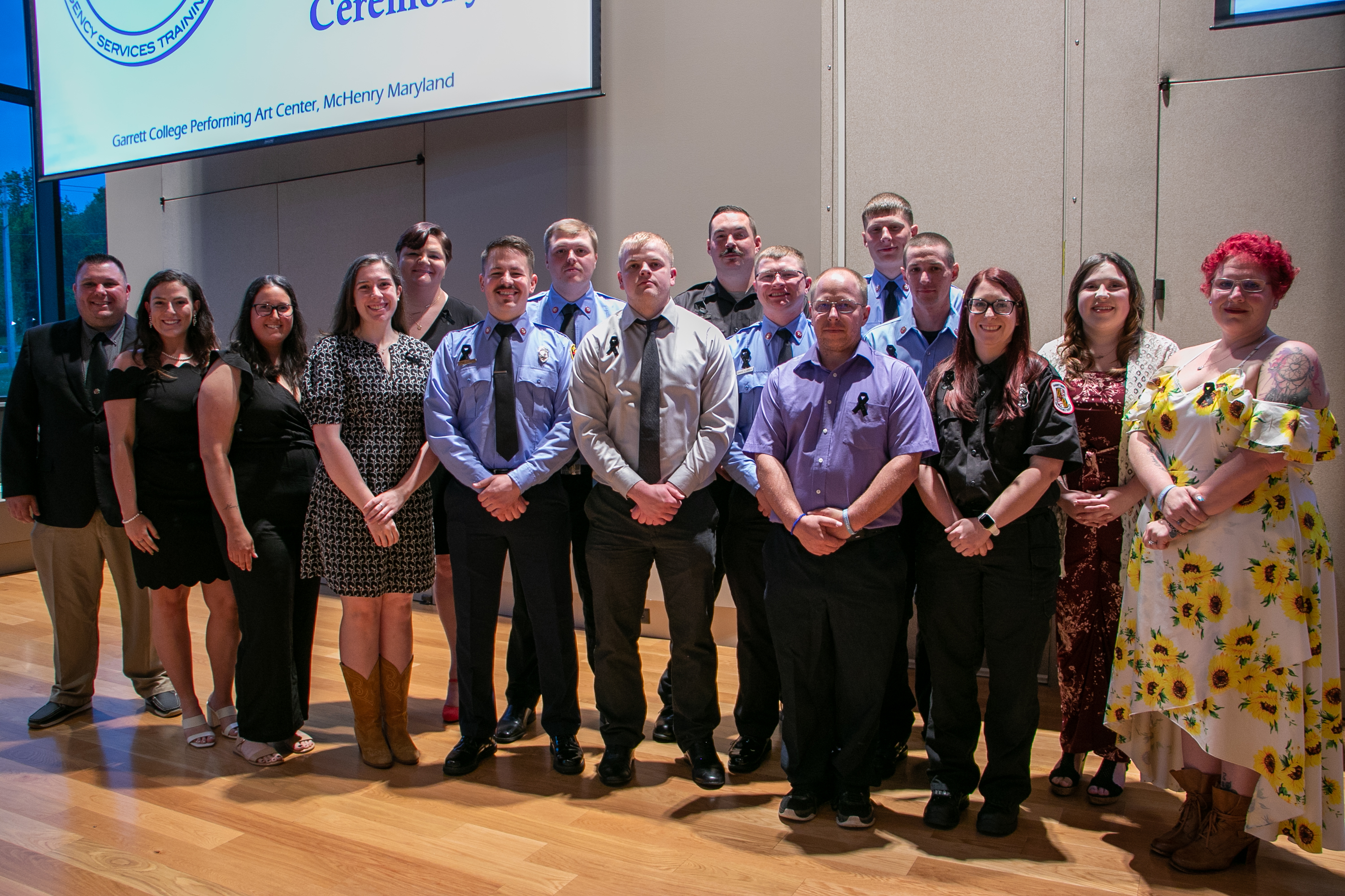 News Gcs 20th Paramedic Class Earns Certificates - Garrett College