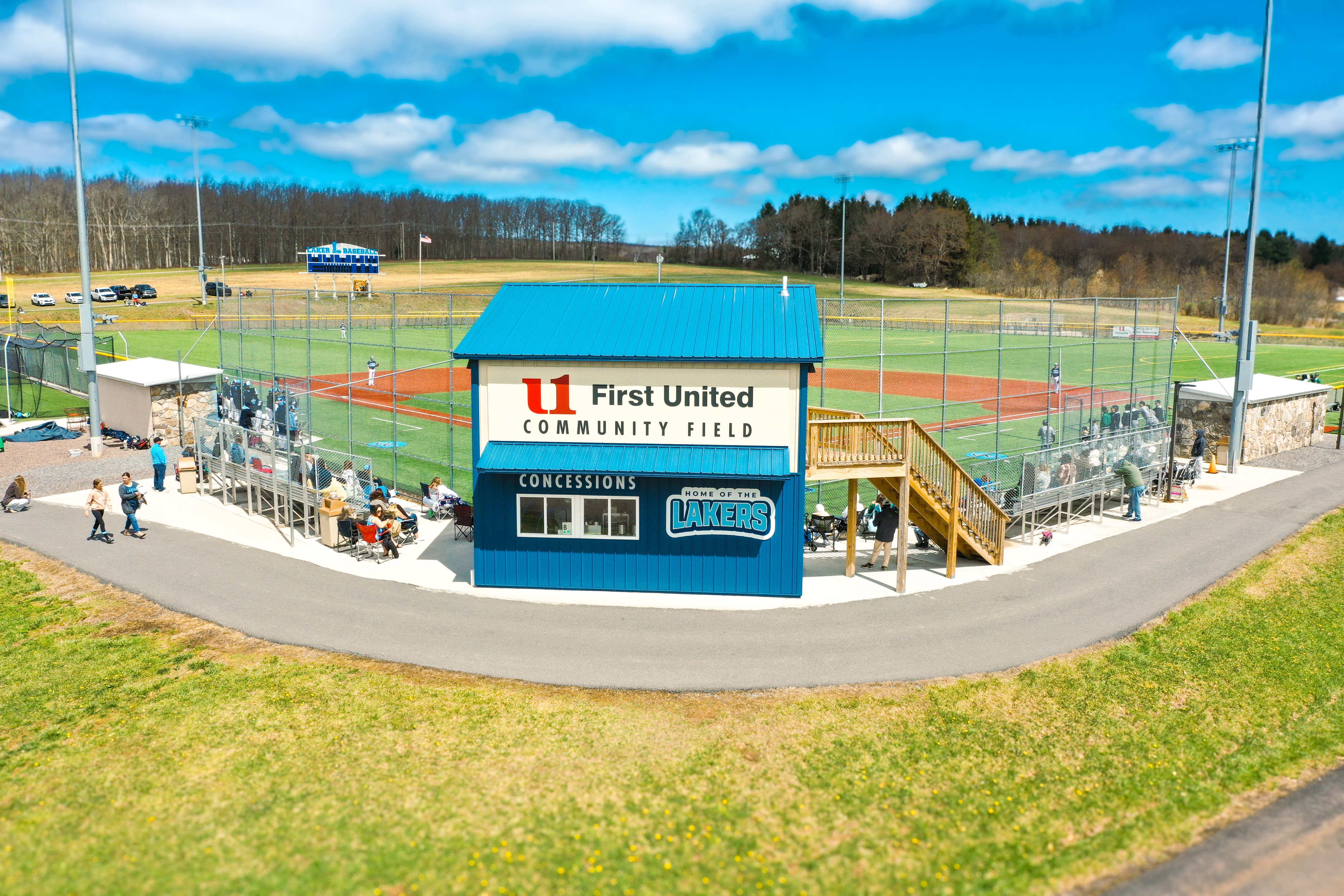News First United Community Field Dedication Set - Garrett College