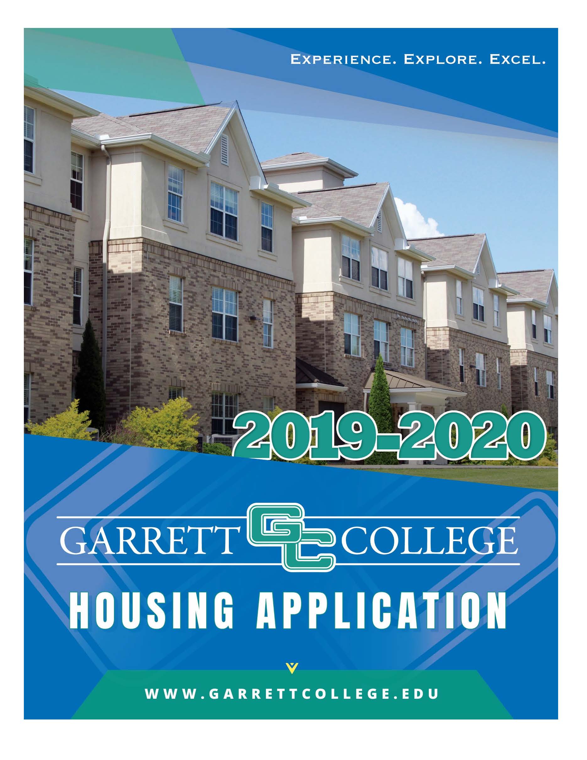 Housing Application - Garrett College